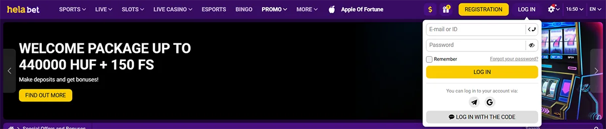 Helabet Casino Login Account Access Portal
