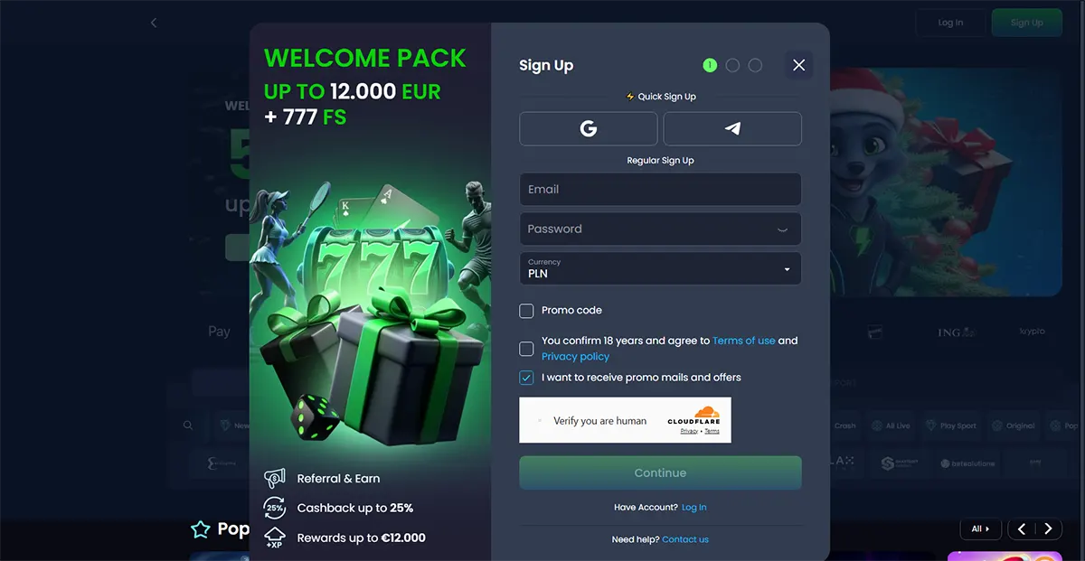 Megabet Casino | Live Casino en Beste Slots
